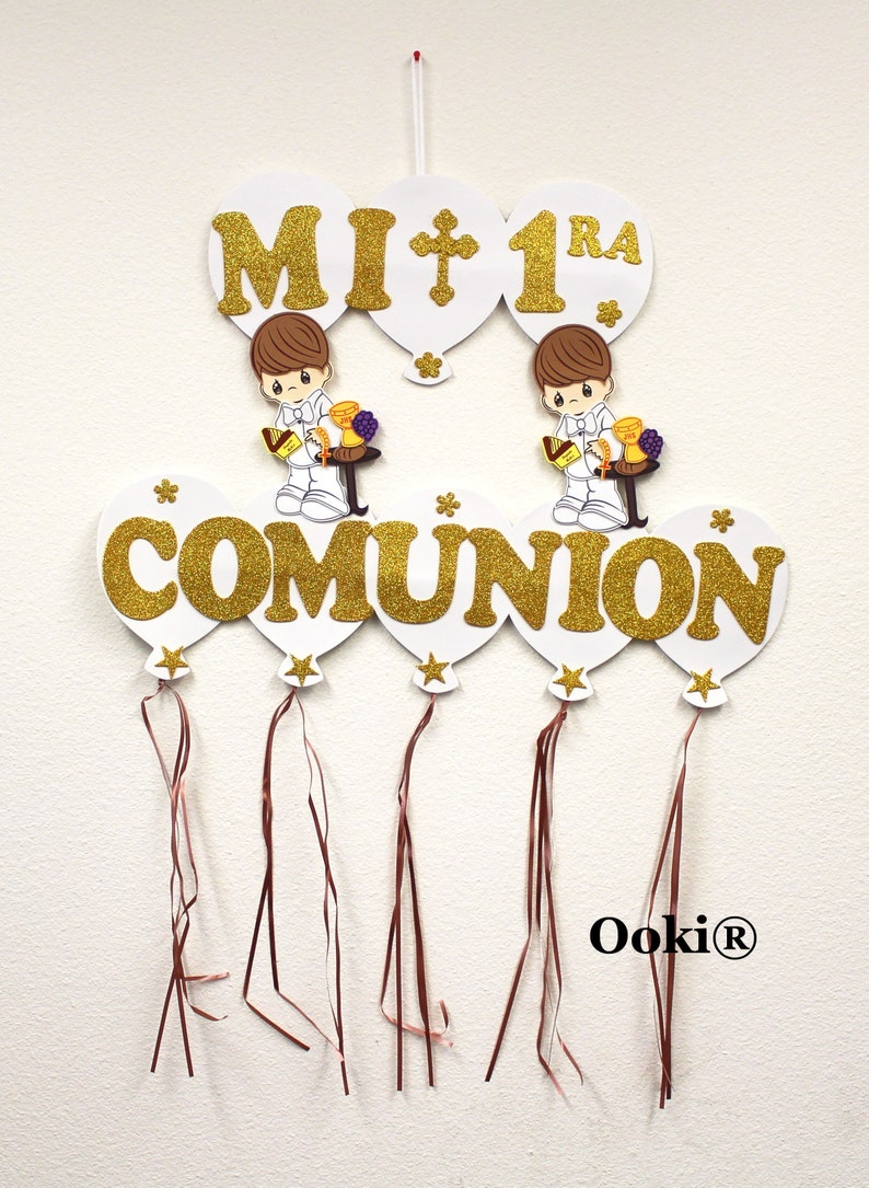 Gold Mi Comunion Boy Girl IHS Cup Mi Bautizo Jumbo EVA Craft - Etsy