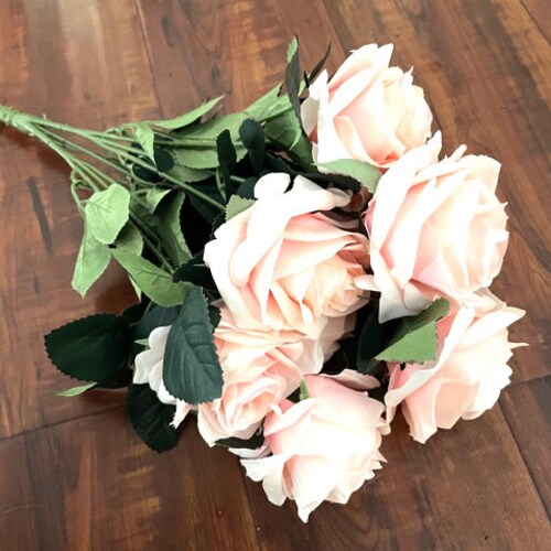 Stem Artificial Silk Rainbow Rose Flower Silk Flower for DIY - Etsy