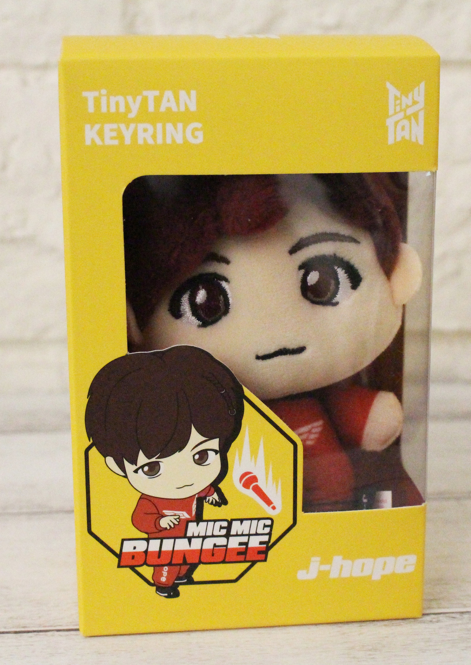 BTS Tinytan Plush Doll Keychain Key Ring Cute Suga J-hope | Etsy