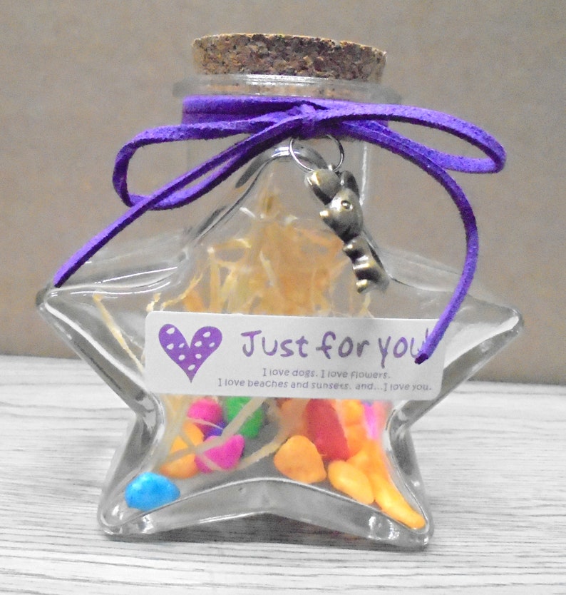 Star Shape Origami Jar Bottle Wishing Lucky Star Gift Glass | Etsy