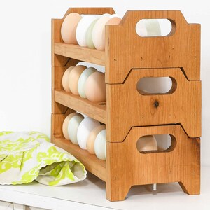 Stackable Egg Trays Woodworking Plans - Farm Fresh Egg Shelves PDF ...