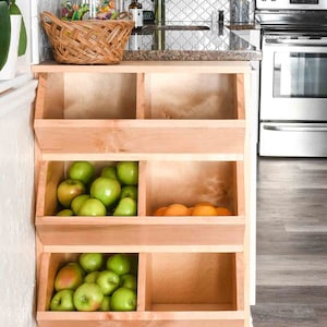 Produce Bins Build Plans - Vegetable and Potato Storage - Printable PDF ...