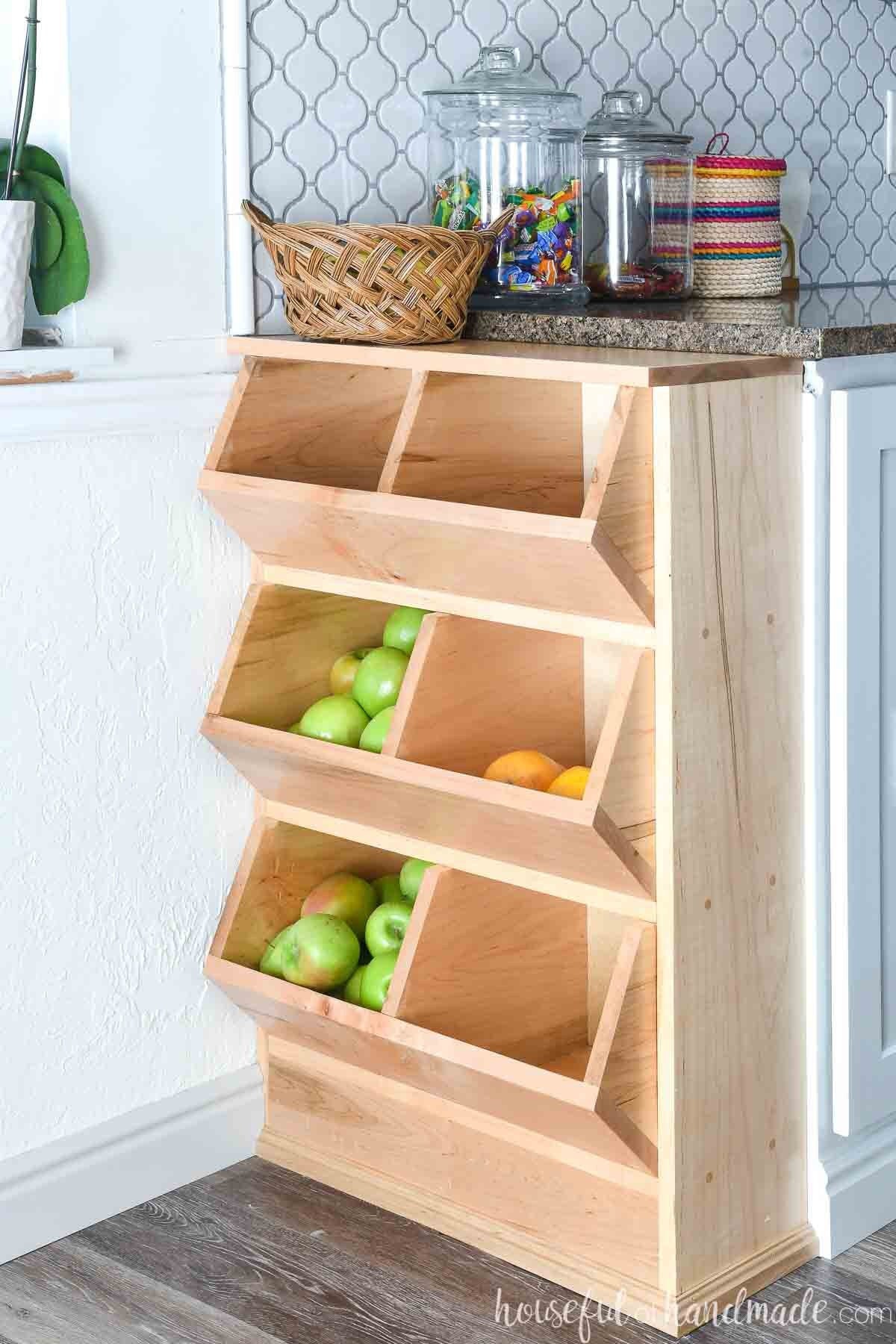 Produce Bins Build Plans - Vegetable and Potato Storage - Printable PDF ...