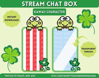 Green Chat Box Twitch - Etsy