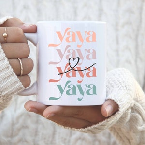 Yaya Mug | Yaya Gift | Birthday Gift for Yaya | Christmas Gift for New ...
