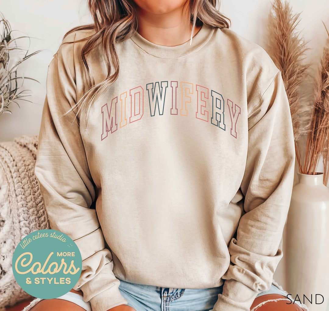 Midwife Gift for Midwifery Student Sweatshirt Future Midwife Shirt for ...