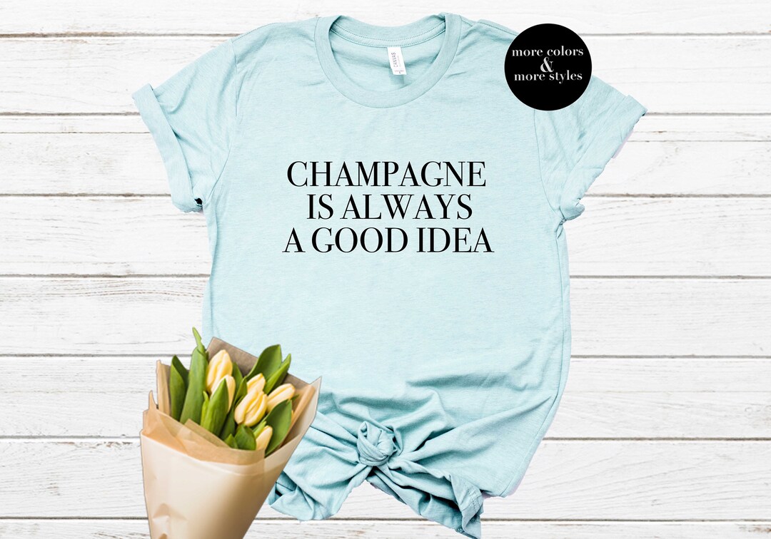 Cute Champagne T-shirt | Women's Unisex Sweatshirt | Girls Night ...