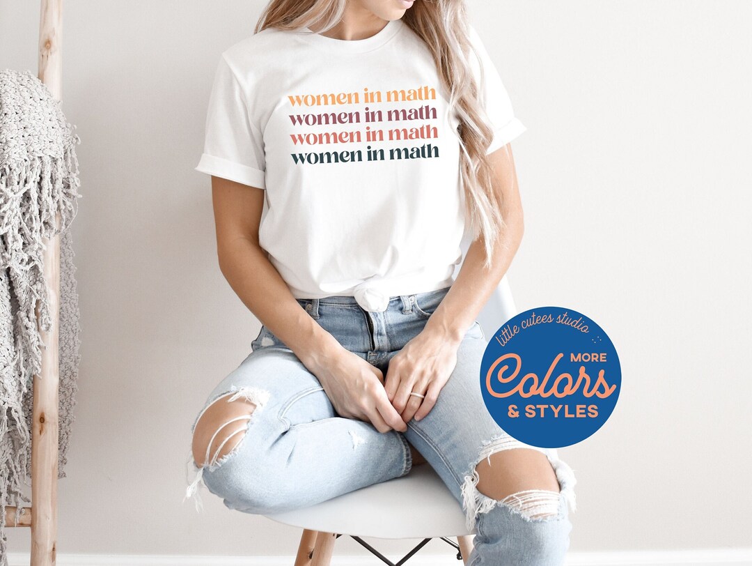 Women in Math Shirt | Math Teacher Shirt | | Math Gifts for Her | Math ...