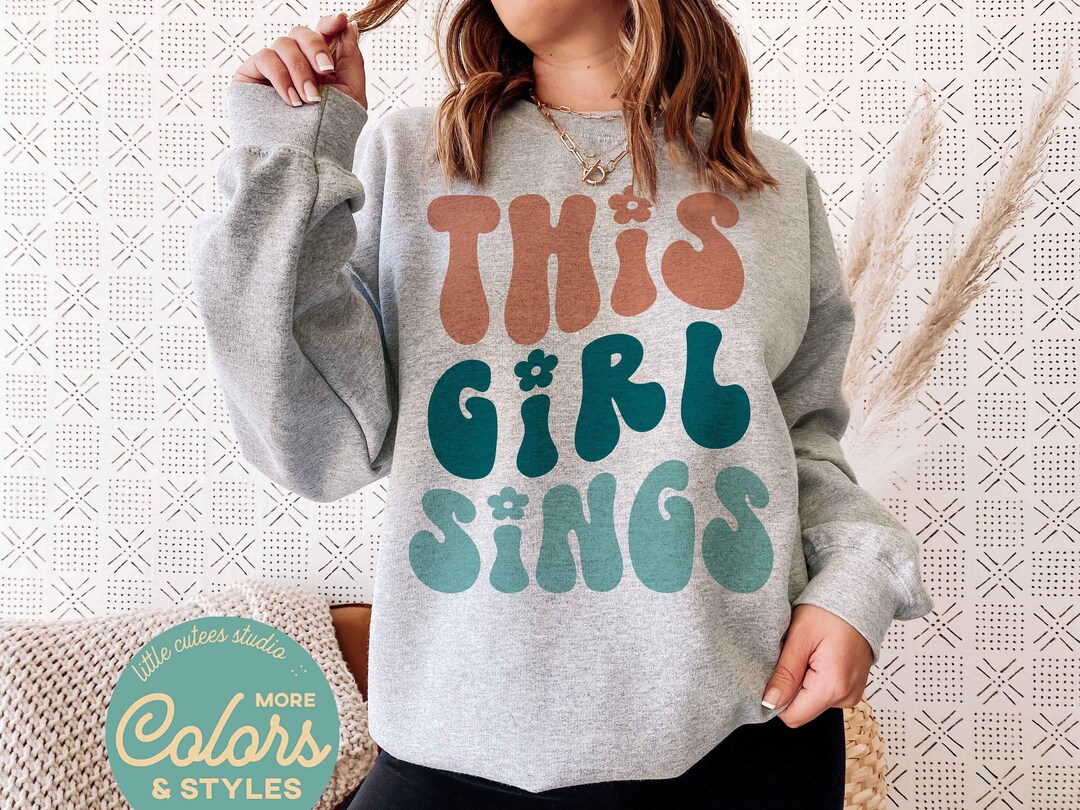 Singer Sweatshirt | Singer Shirt | Music Choir Teacher Gift ...