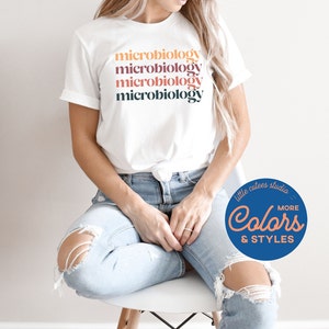 Microbiology Shirt | Microbiologist Sweatshirt | Retro Microbes ...