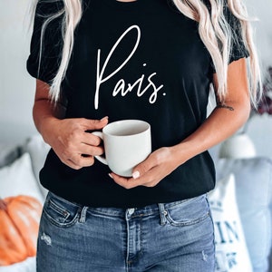Pretty Paris Sweatshirt | Paris Shirt for College Student Trip Gifts ...