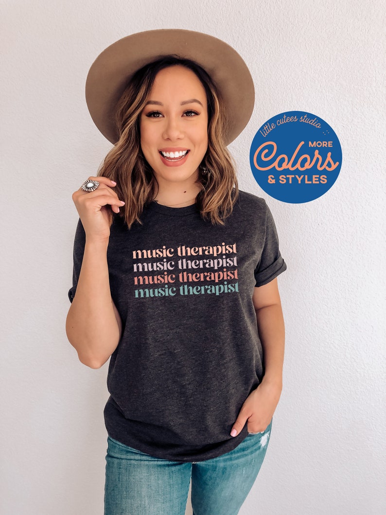 Music Therapist Shirt | Music Therapy Gift | Music College Student Gift ...