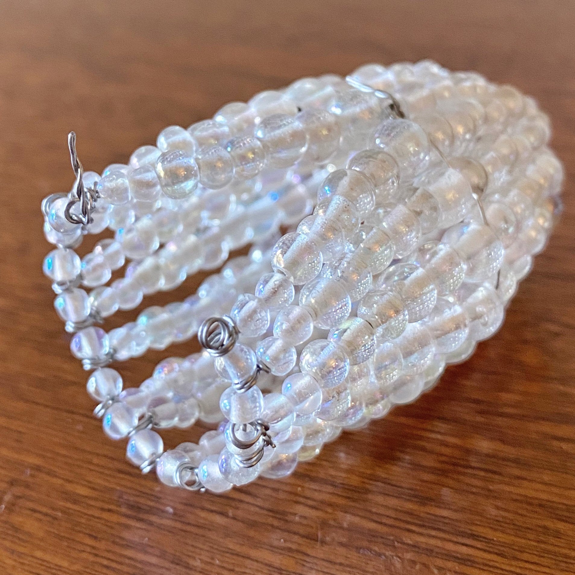 Handmade Beaded Lightbulb Cover Nightlight - Crystal Luster - Etsy