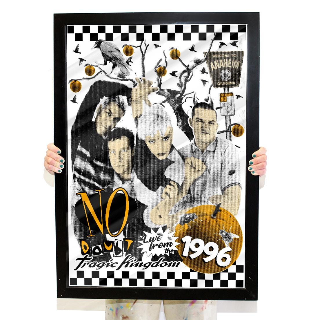 No Doubt 1996 Tour 24x36 B.S.C Wall Poster - Etsy