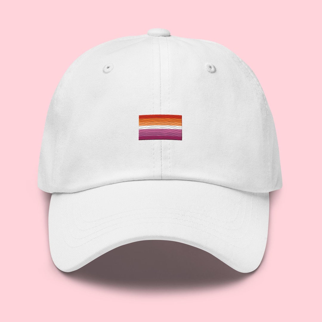 Lesbian Flag Embroidered Hat Lesbian Pride Hat Pride Hat Pride Month ...