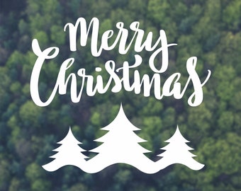 Christmas Decal | Etsy