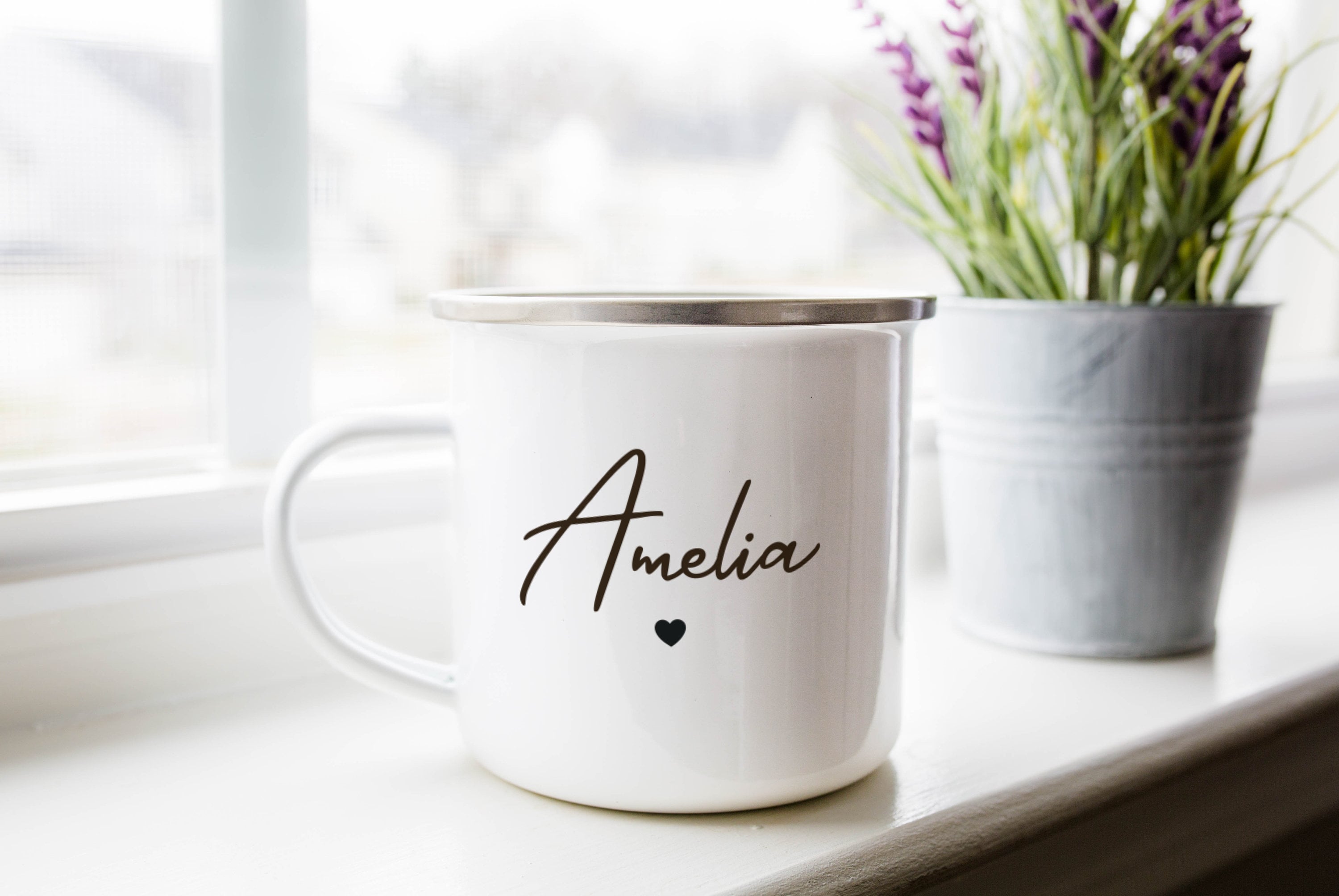 Personalized Mug 12 Oz Cute Mug Gift for Her Custom Name - Etsy