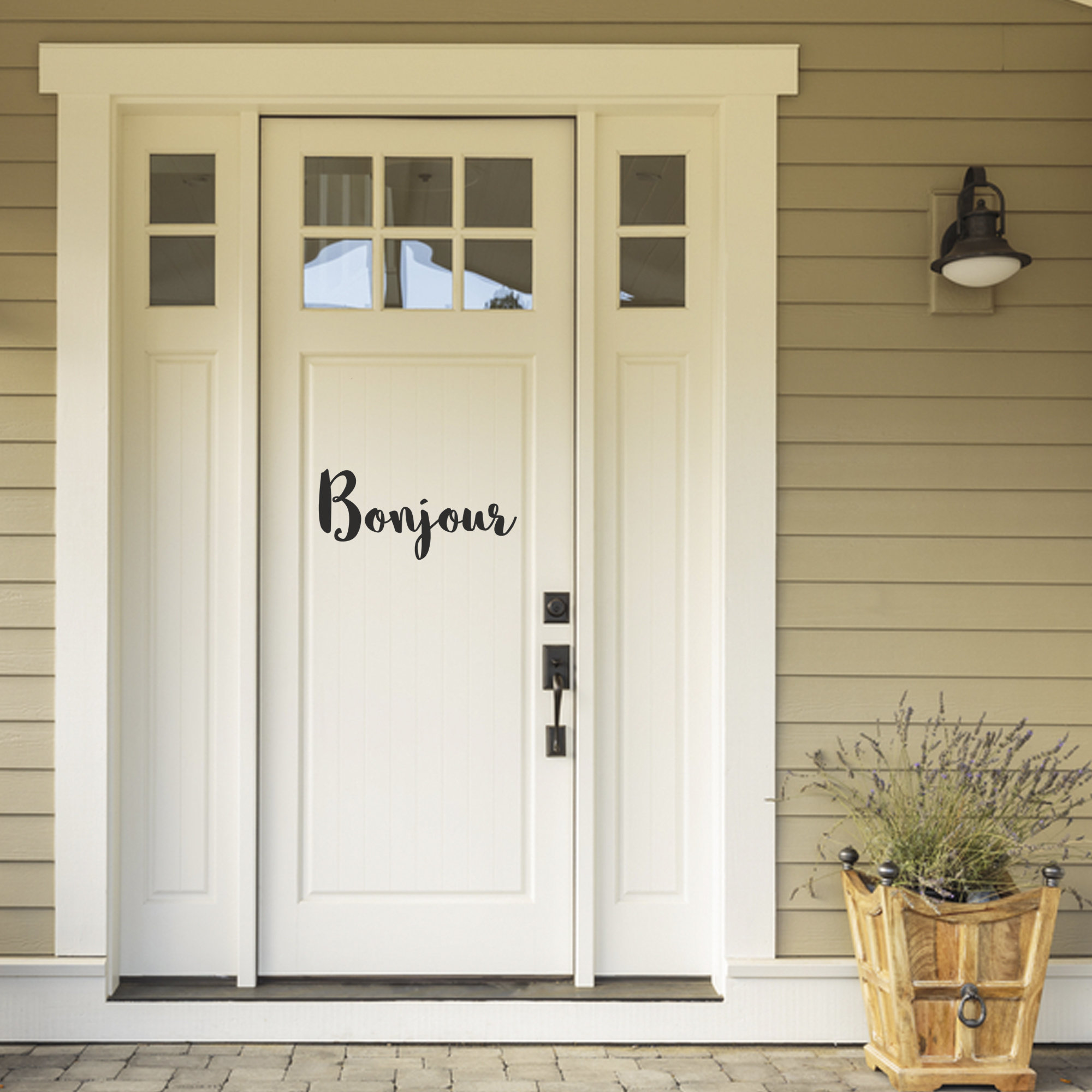 Welcome Decal Sticker Welcome Door Decal Door Decal Sticker - Etsy