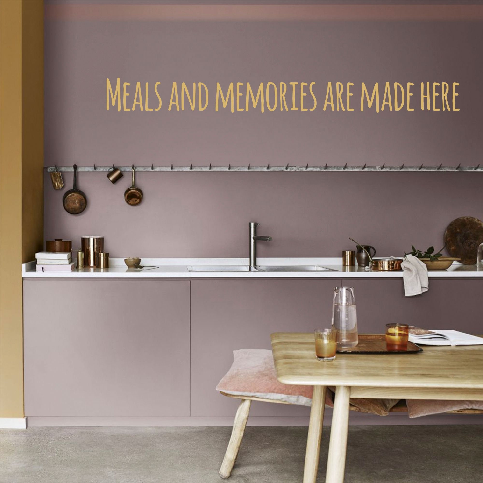 Kitchen Wall Art Kitchen Wall Decals Kitchen Quotes Pantry - Etsy