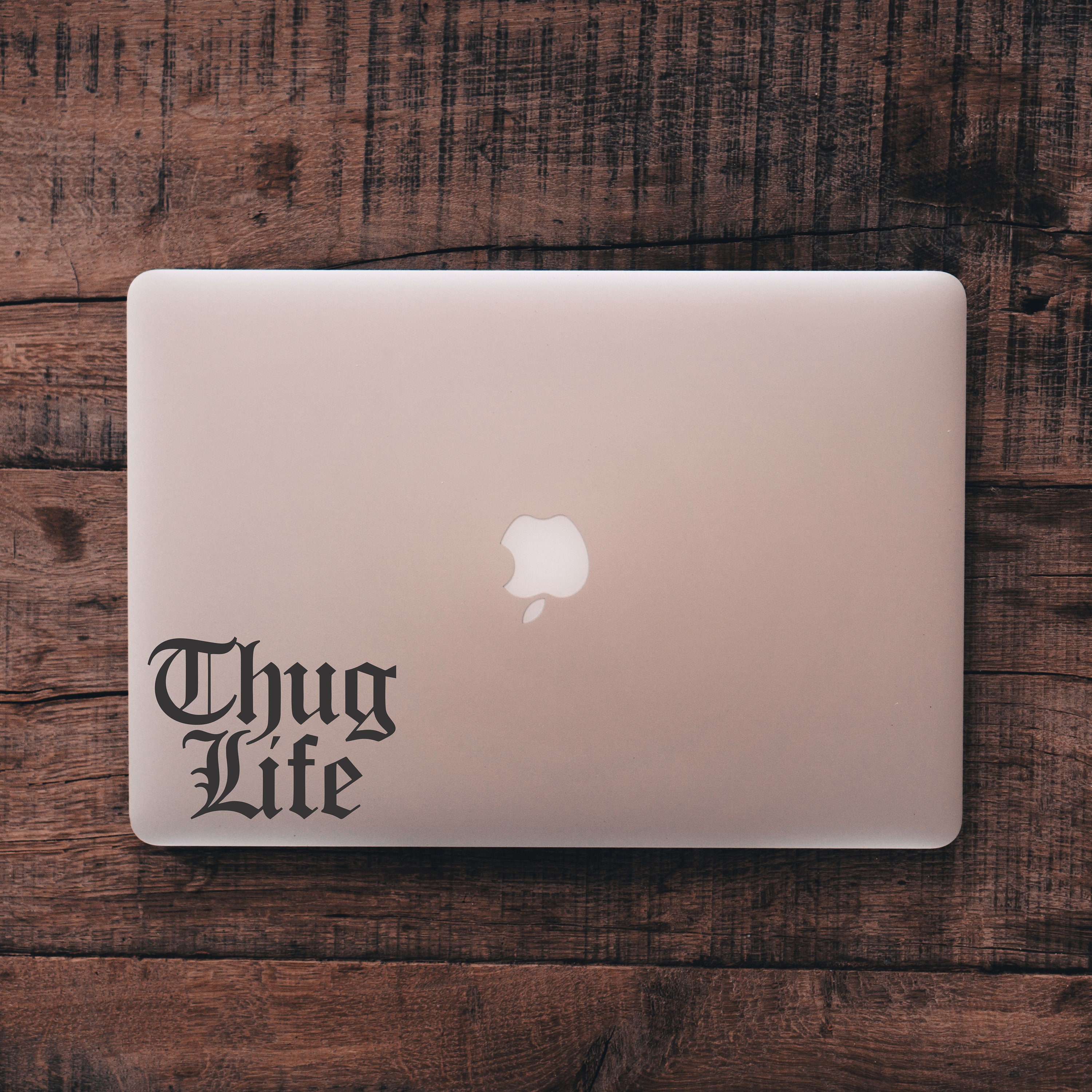Laptop Decals Funny Stickers Thug Life Sticker Thug Life Decal - Etsy