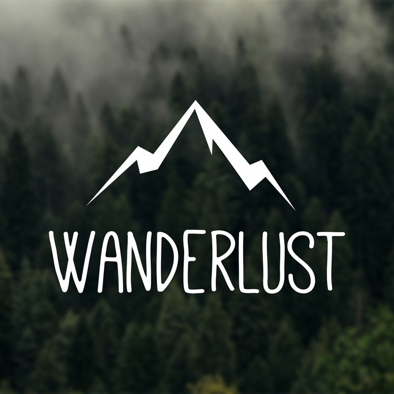 Wanderlust Decal - Etsy