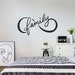 Family Wall Decal Infinity Family Decal Infinite Family Sticker Family ...