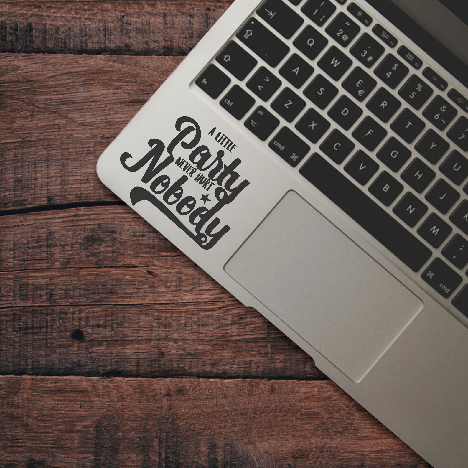 Party Decal Laptop Decal Funny Decal Laptop Sticker Macbook - Etsy