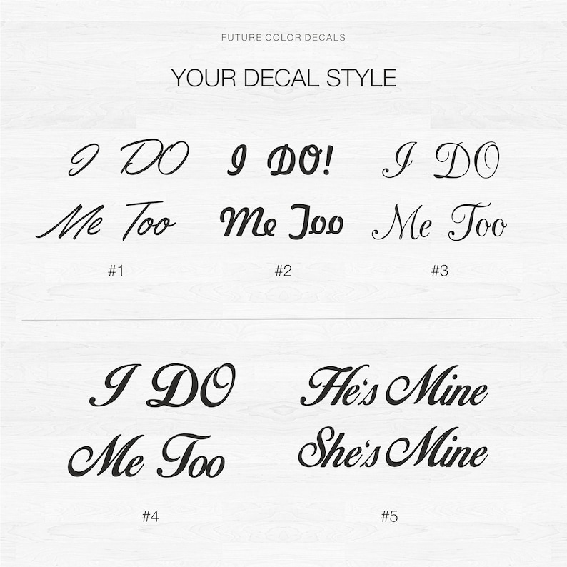 He's Mine, She's Mine Wedding Shoe Decals - Etsy