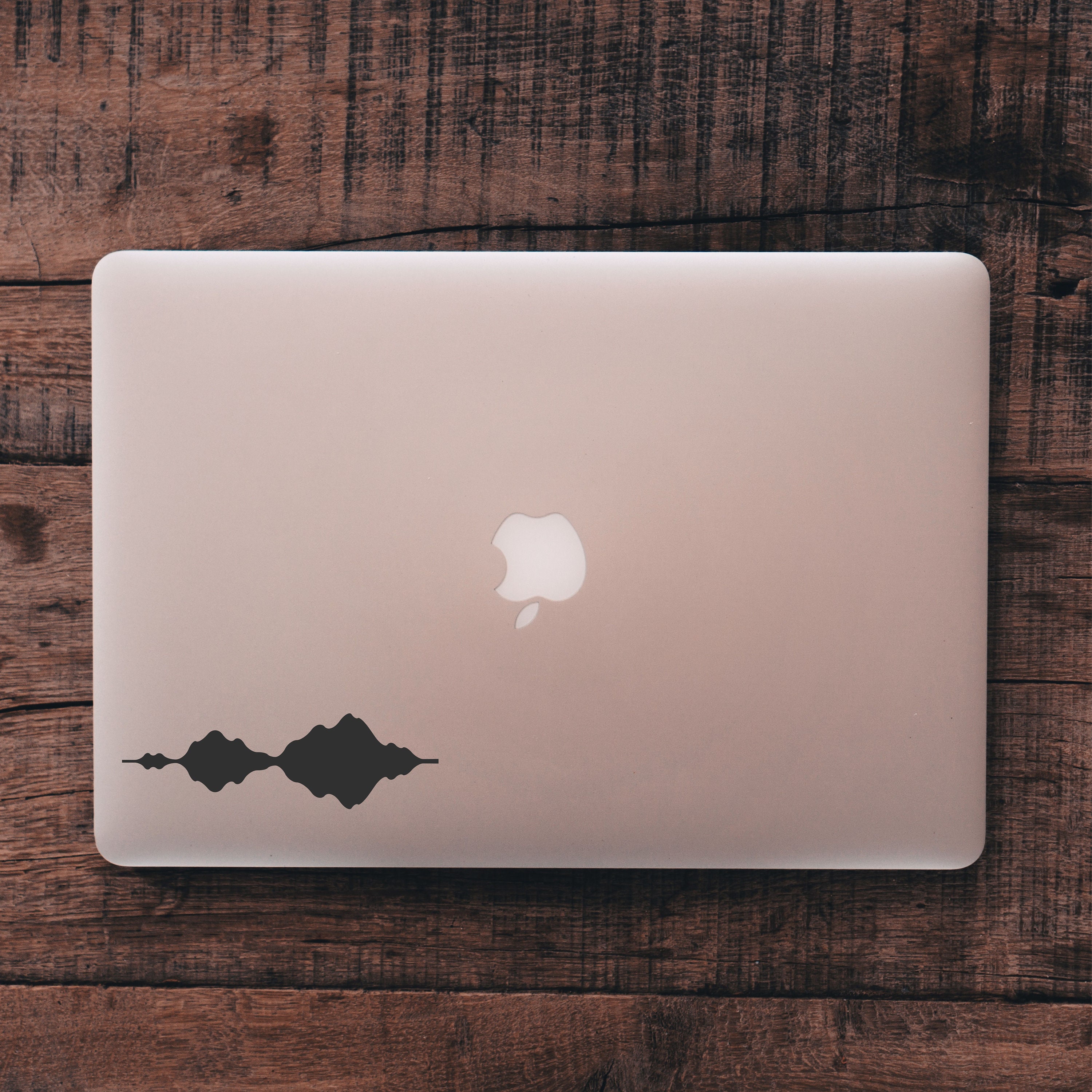 Sound Wave Sticker Laptop Stickers Macbook Vinyl Decal Sticker - Etsy