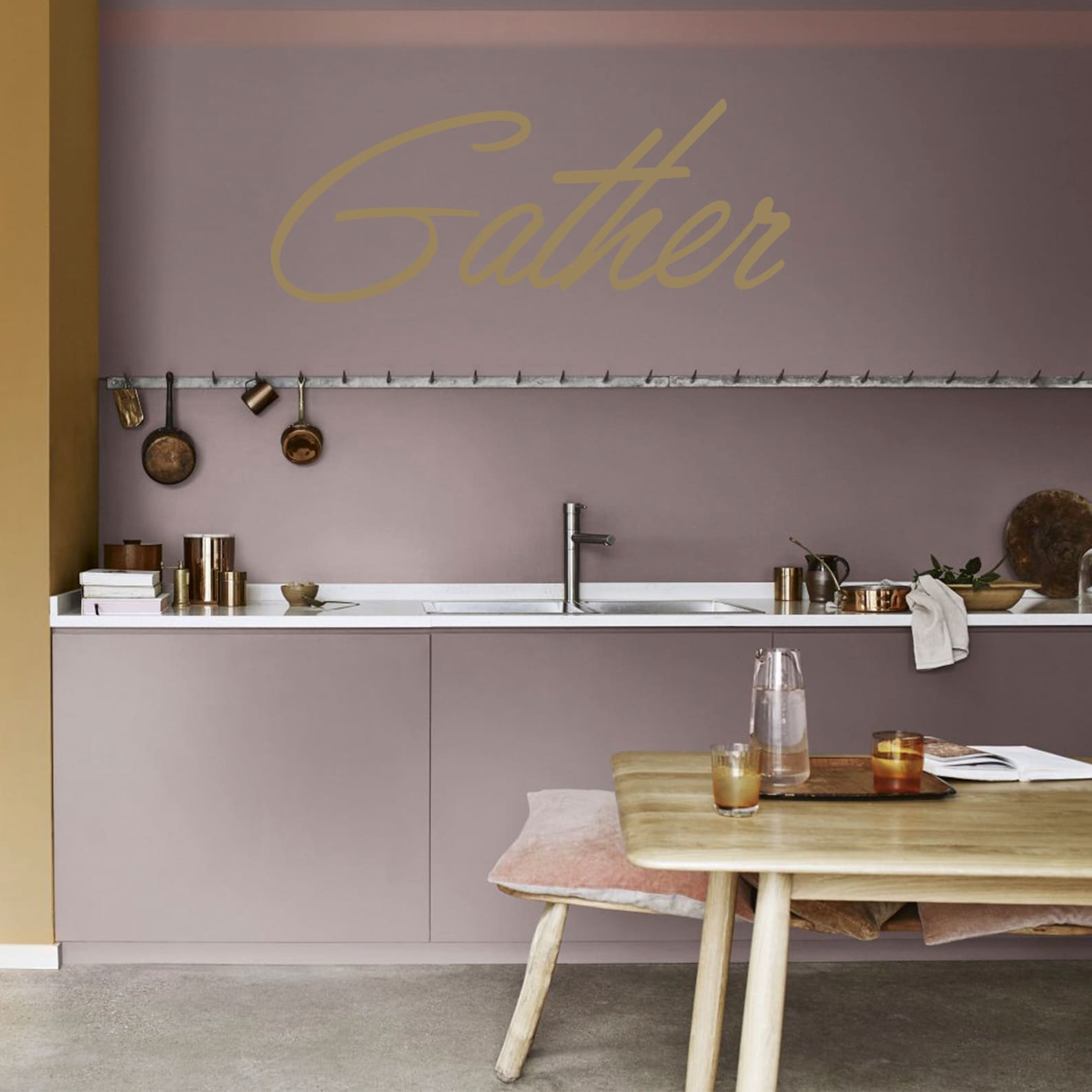 Wall Decal Kitchen Wall Decals Kitchen Stickers Quote Wall - Etsy