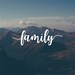Family Sticker Family Decal Family Decor Wall Decal - Etsy
