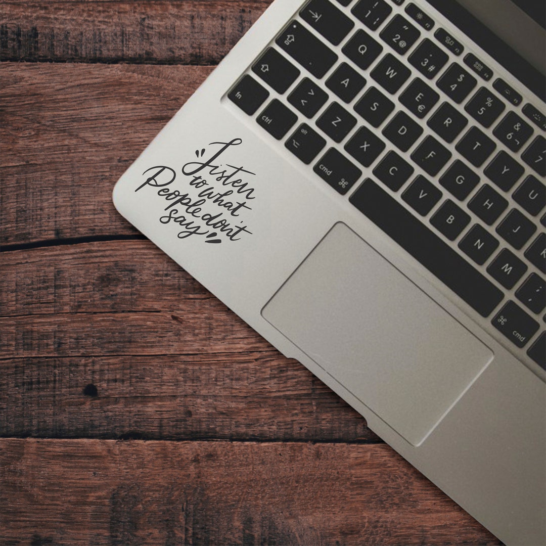 Sticker for Computer Laptop Decals Quote Decal Funny Quote Life Quotes ...