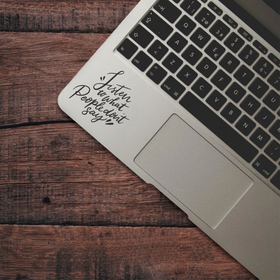 Sticker for Computer Laptop Decals Quote Decal Funny Quote - Etsy