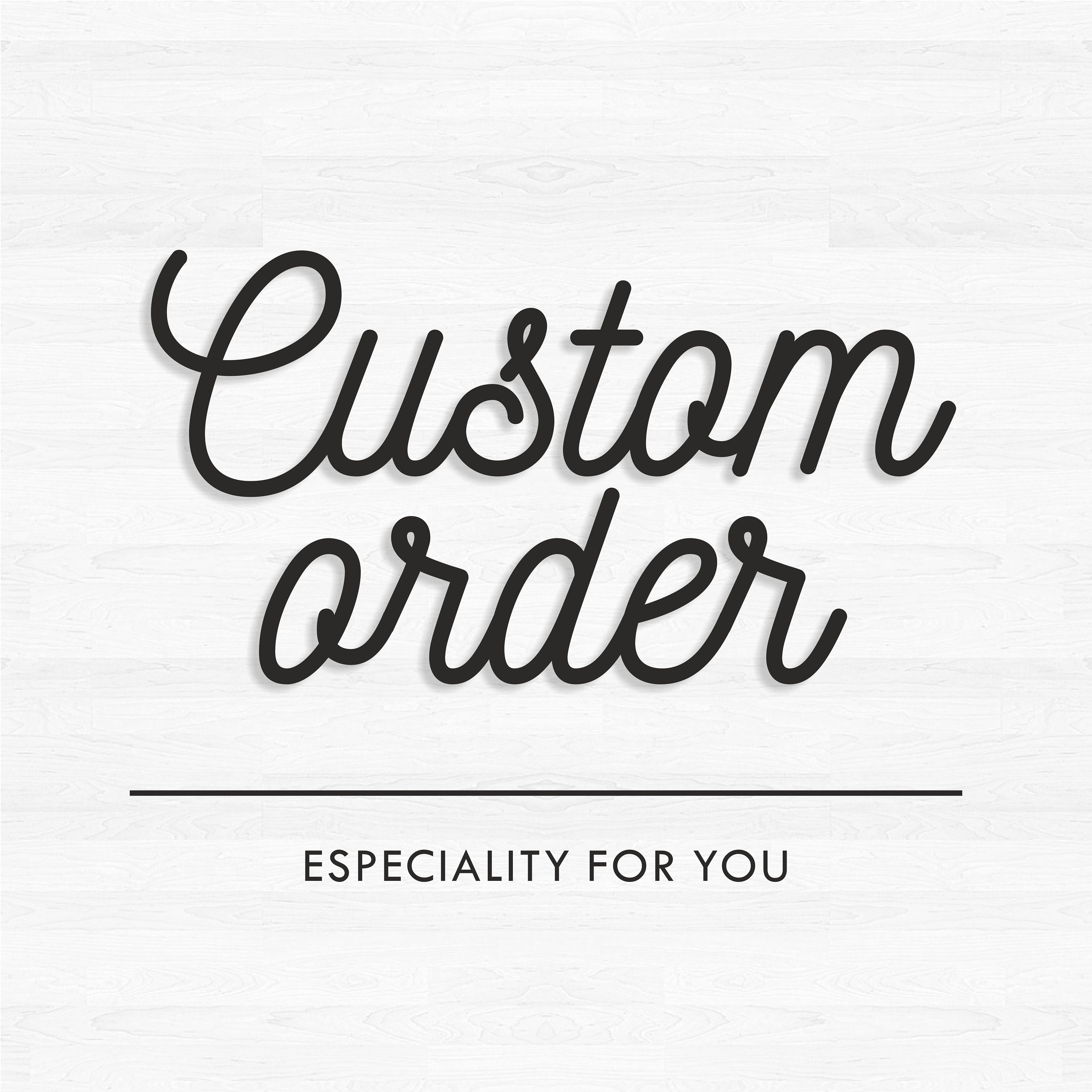 Custom Order Personalized Order Your Custom Idea Custom Design - Etsy ...
