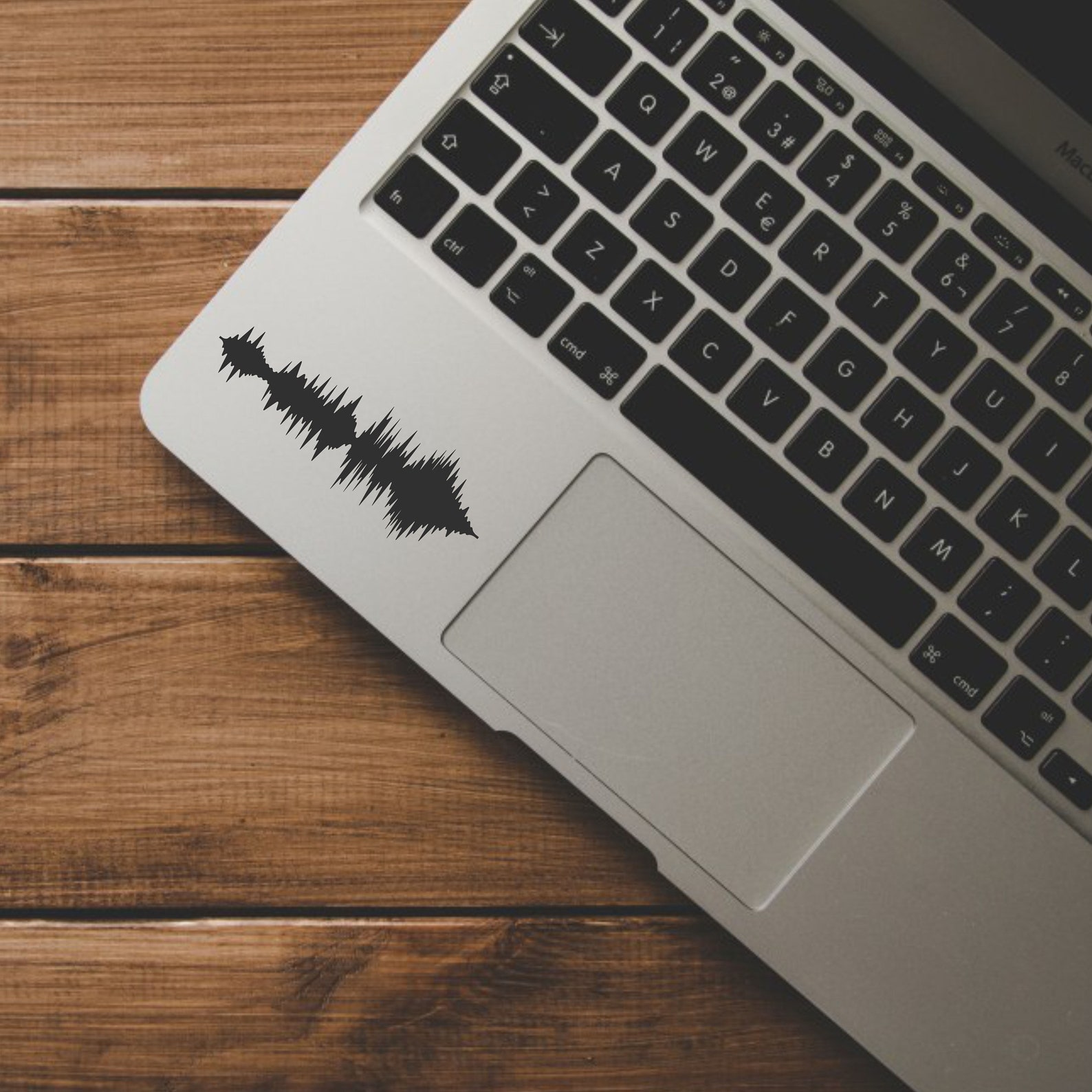 Sound Wave Sticker Laptop Stickers Macbook Vinyl Decal Sticker | Etsy