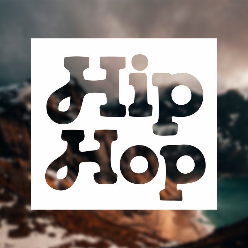 Hnhh Decal Hot New Hip Hop Decal Sticker Laptop Decal Car - Etsy