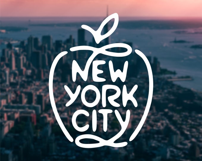 New York Decal Nyc Decal NY Decal New York Sticker NYC Sticker | Etsy
