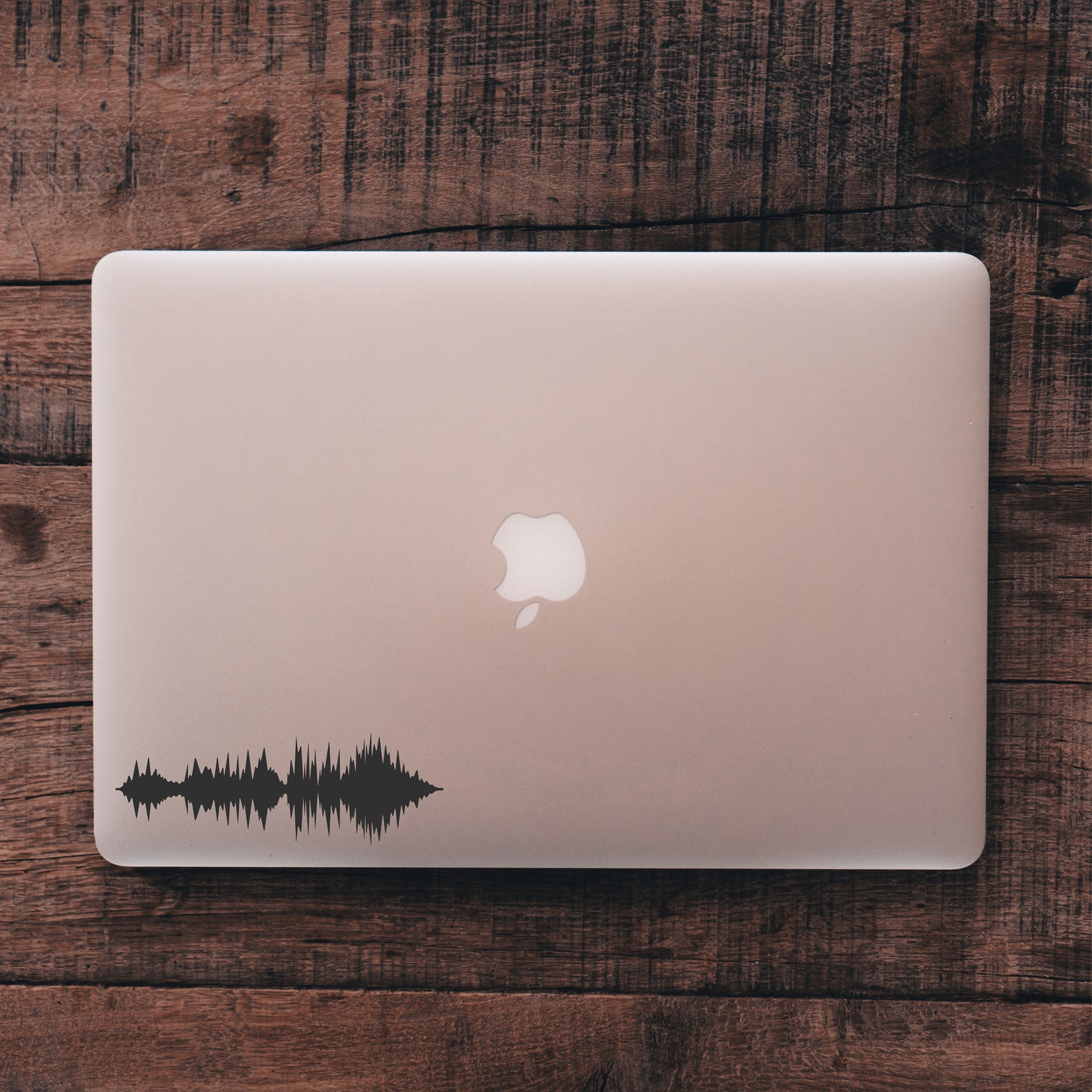 Sound Wave Sticker Laptop Stickers Macbook Vinyl Decal Sticker - Etsy