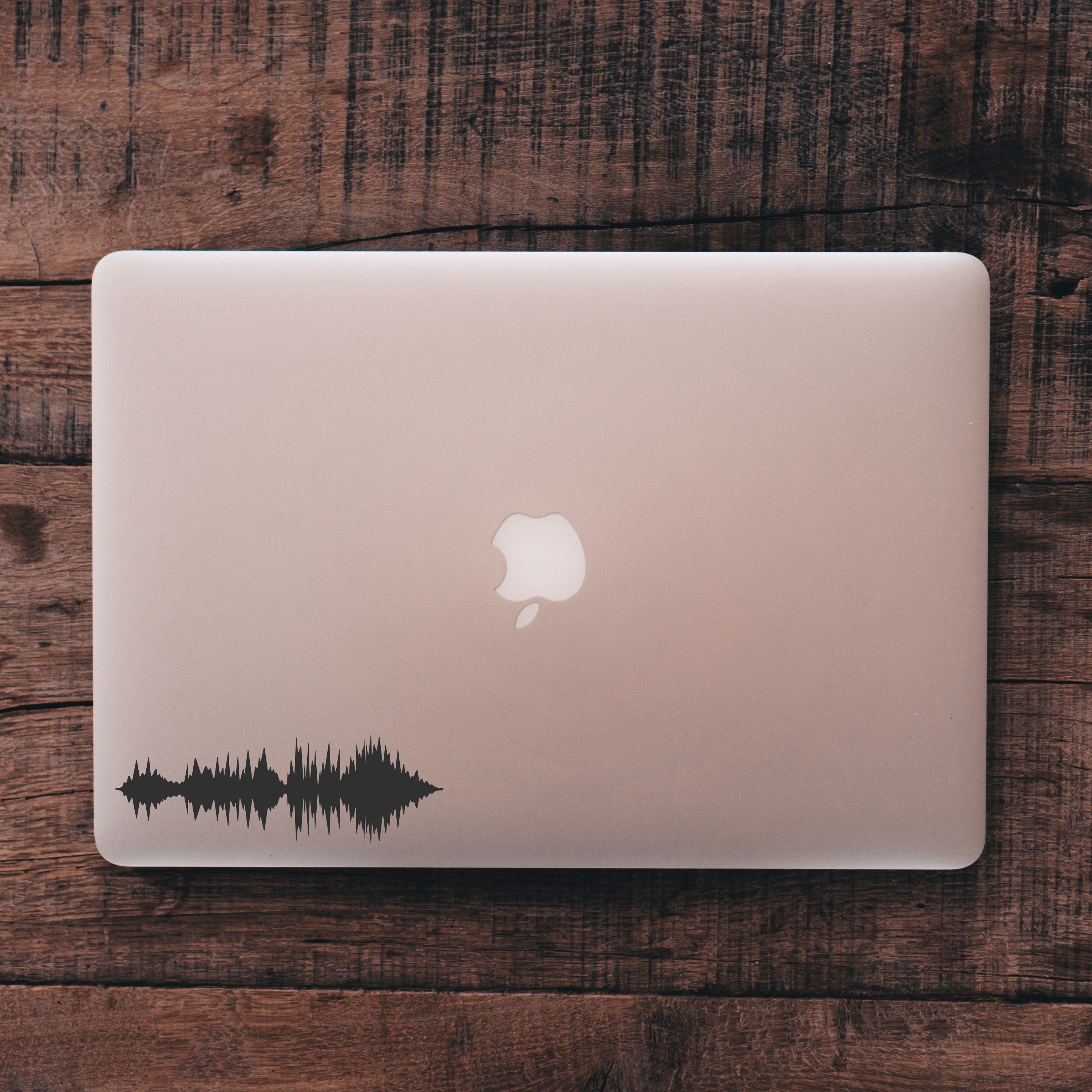 Sound Wave Sticker Laptop Stickers Macbook Vinyl Decal Sticker - Etsy