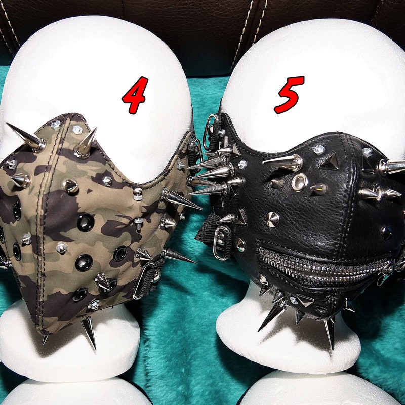 Spiked Mask - Etsy