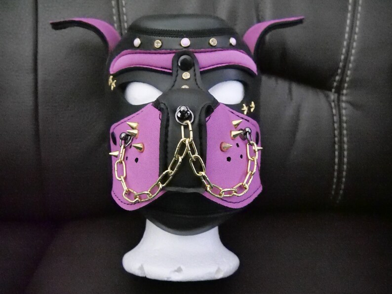 Puppy Play royal Fetish Mask SM BDSM Roleplay - Etsy
