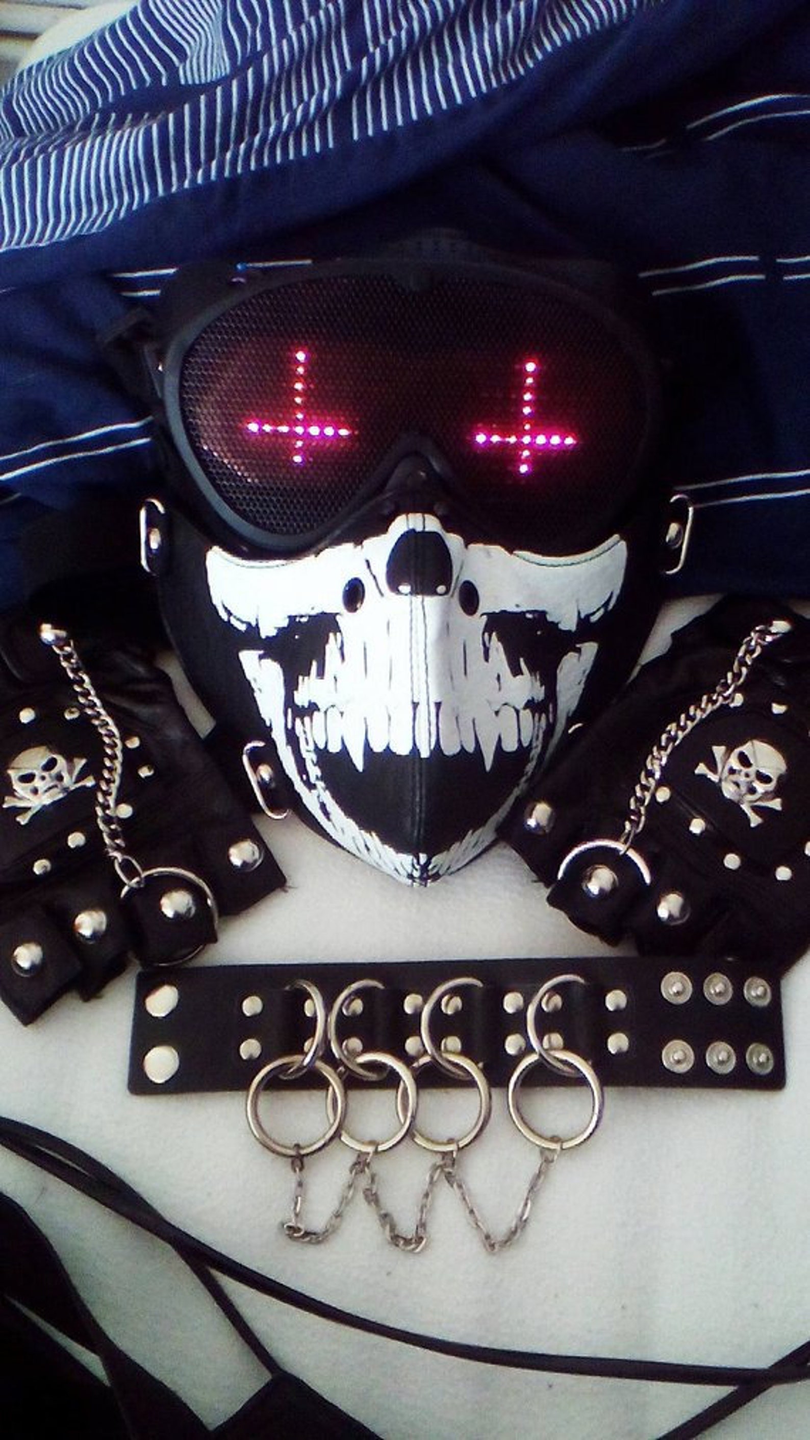 Professional Wrench Mask with LED Matrix different designs | Etsy