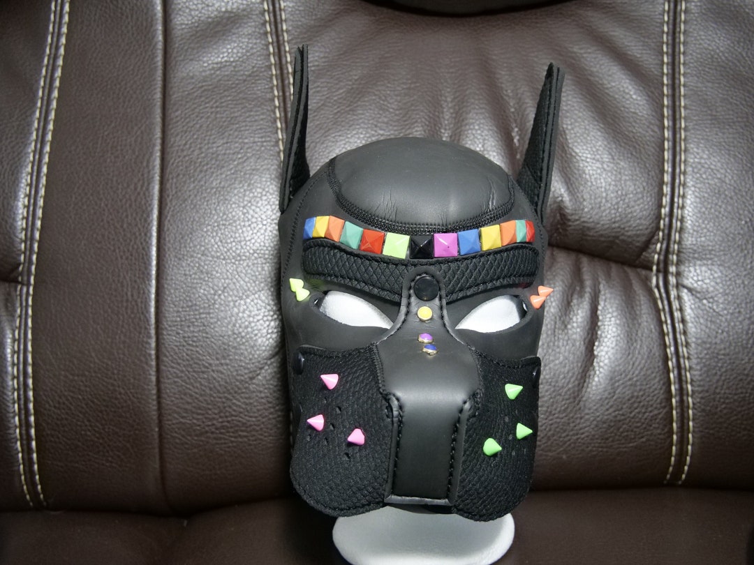 Puppy Play happy Fetish Mask SM BDSM Roleplay - Etsy