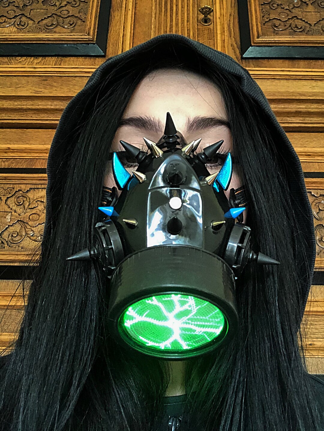 Plasma Lightning Gas Mask - Etsy