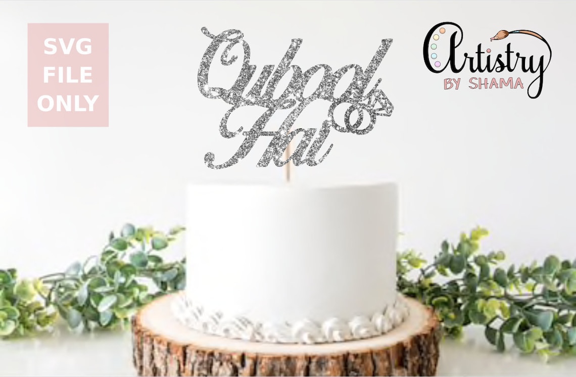 Qubool Hai SVG File ONLY Cake Topper for Cricut/silhouette/laser ...
