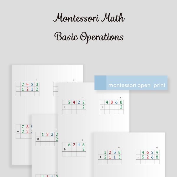 Montessori - Etsy