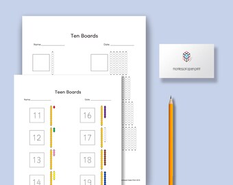 Montessori Math - Etsy