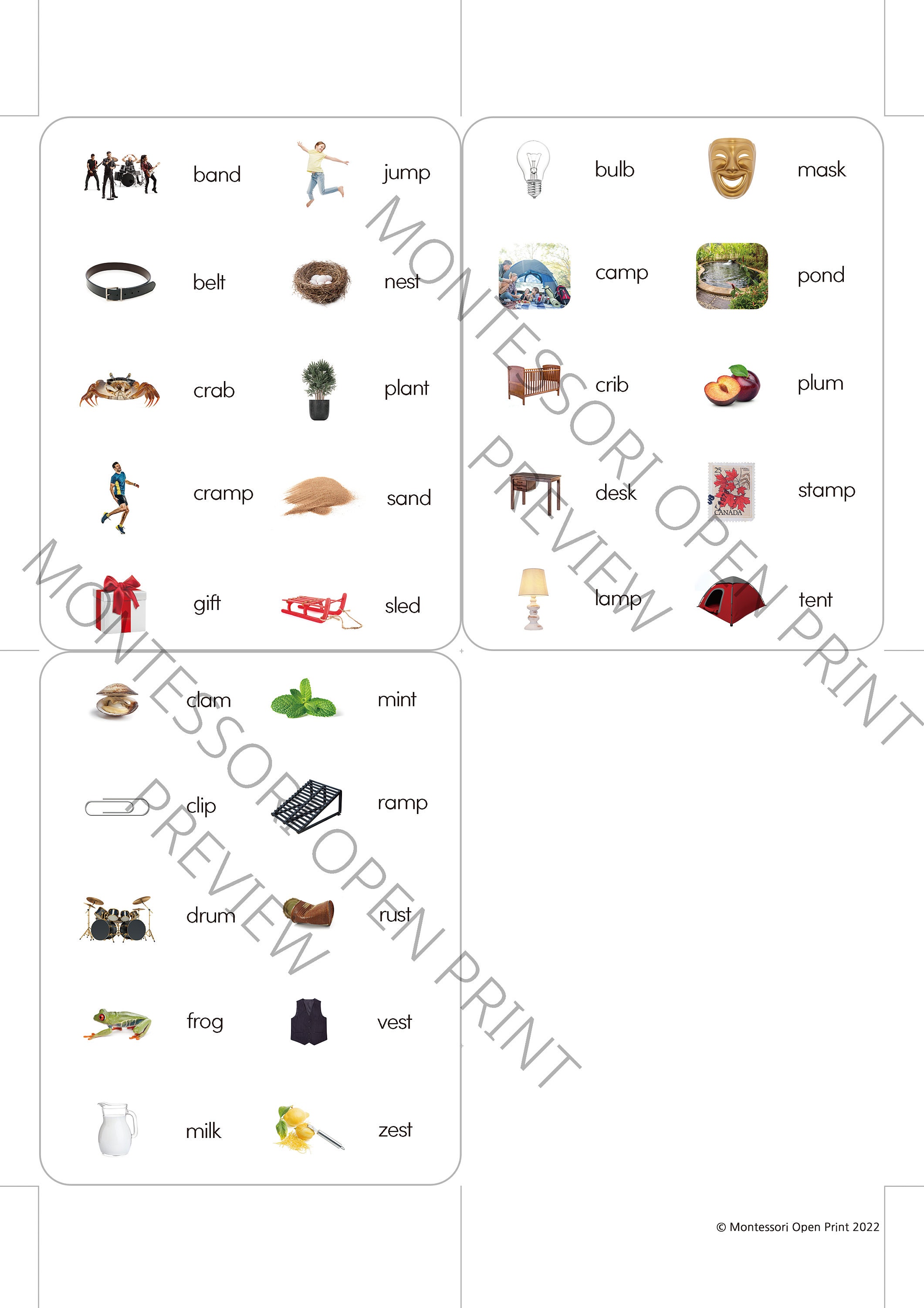 Montessori Blue Phonetic Series - Etsy