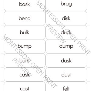 Montessori Blue Phonetic Series - Etsy