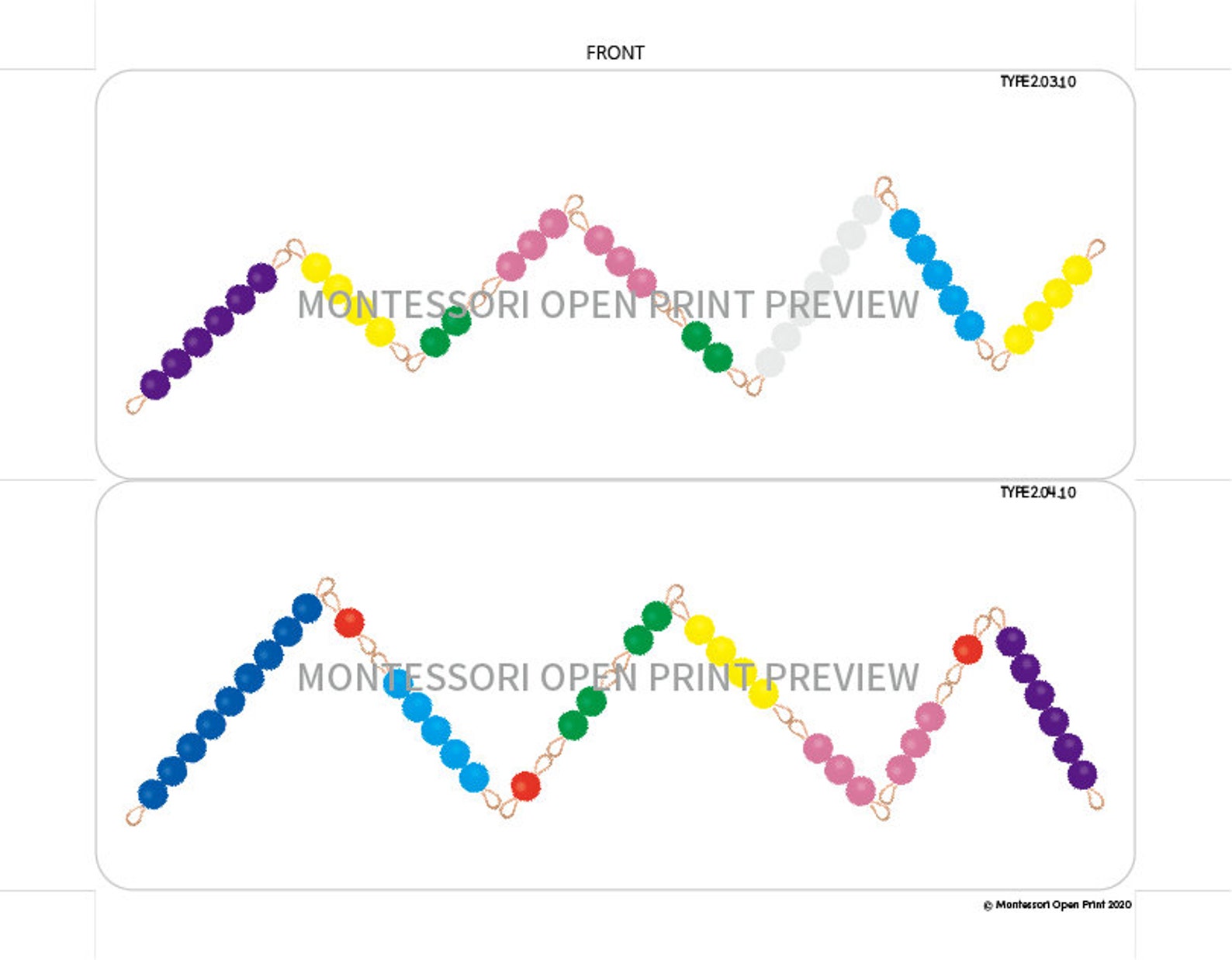 Montessori Math Addition Snake Game - Etsy